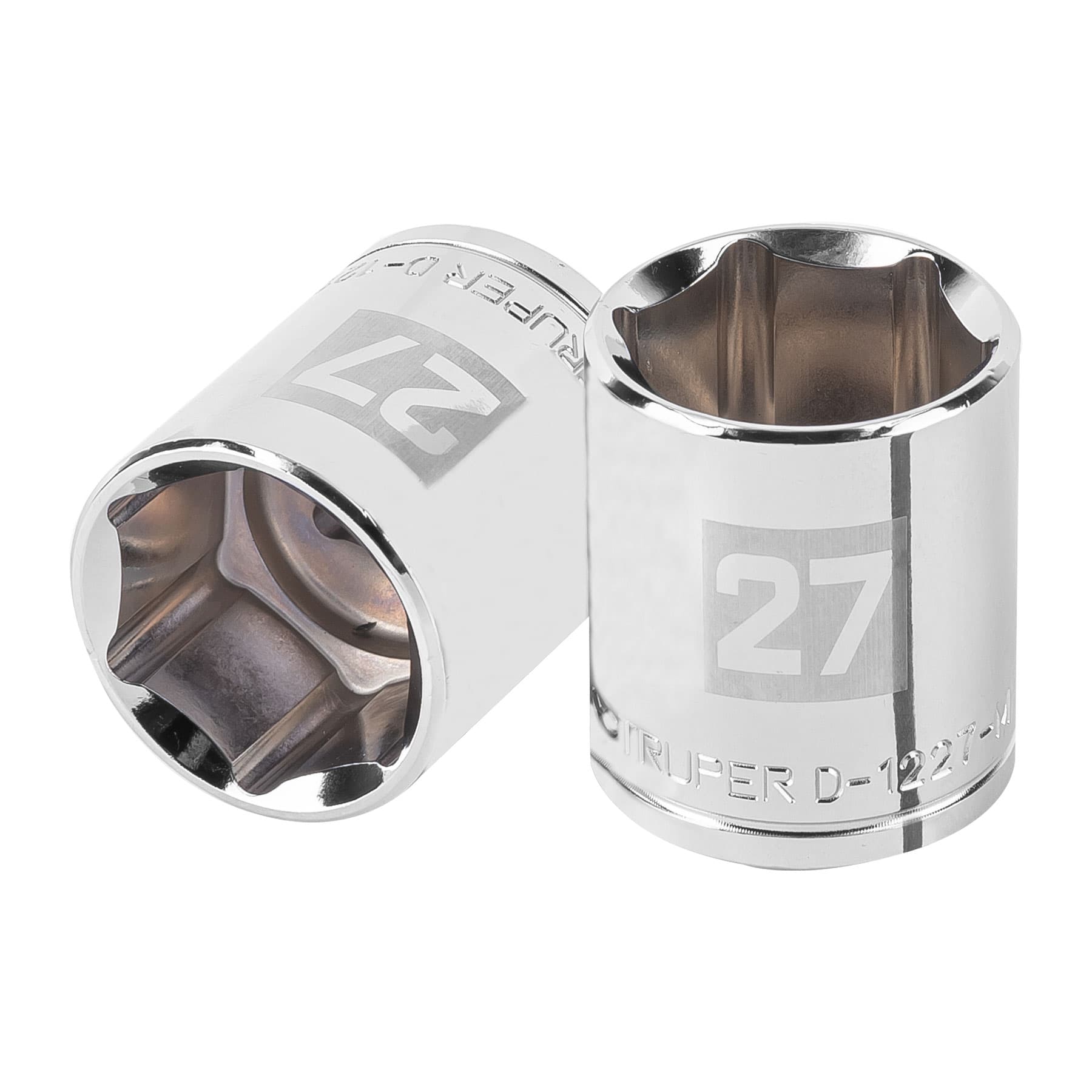 Copa Estándar 27 Mm De 6 Puntas, Cuadrante De 1/2″ Truper (D-1227-M ...